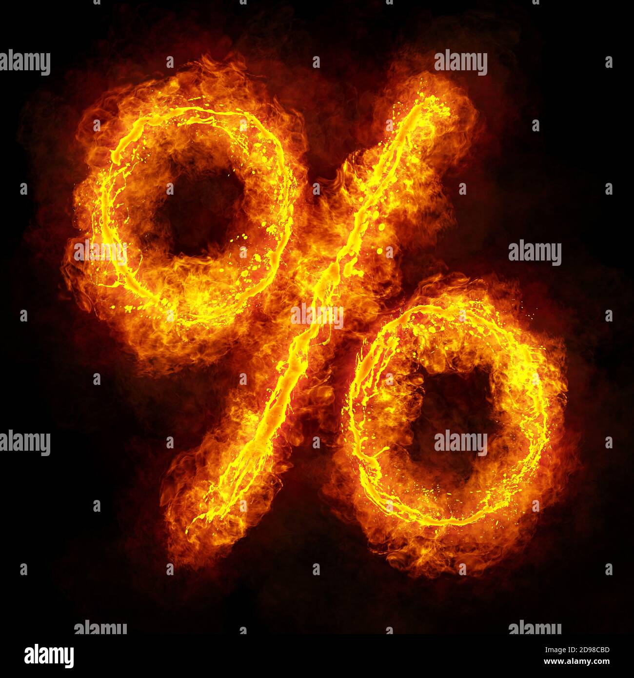 Fiery font hi-res stock photography and images - Alamy