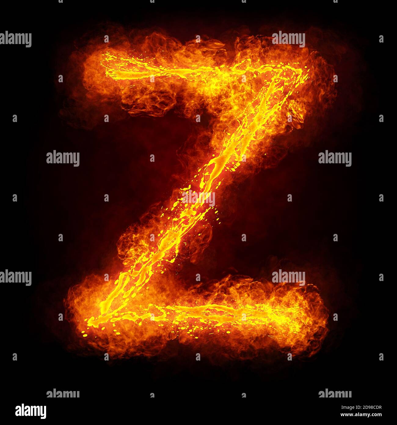 Fiery Font. Bright flamy font symbol. For writing words use Screen ...