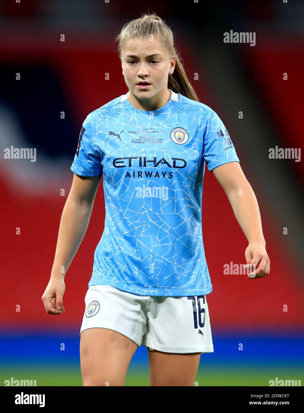 Manchester Citys Jess Park During The Womens Fa Cup Final At Wembley