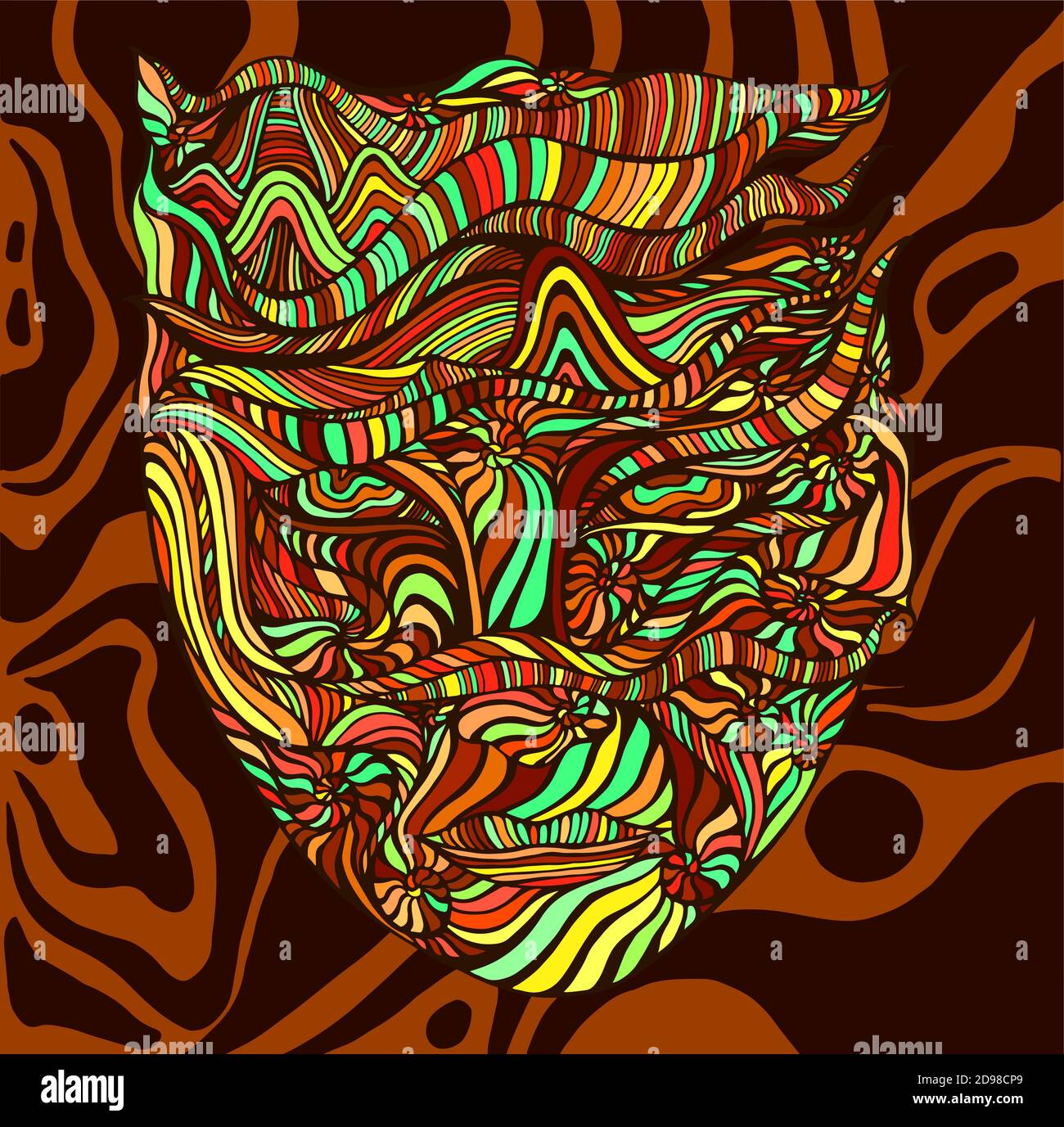 Bizarre ritual Stock Vector Images - Alamy