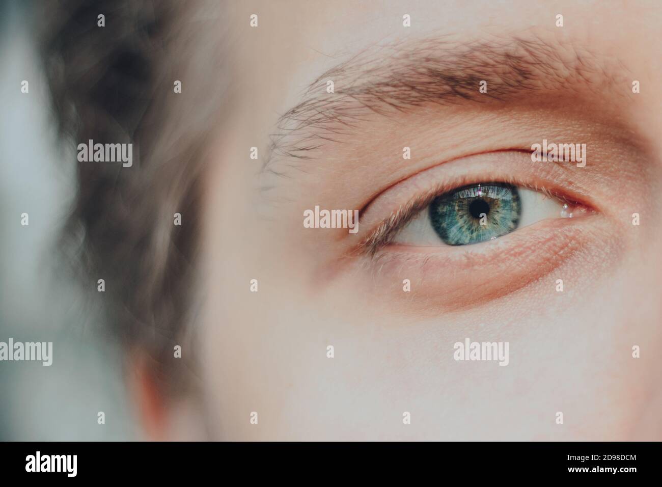 Beautiful man blue eyes hi-res stock photography and images - Alamy