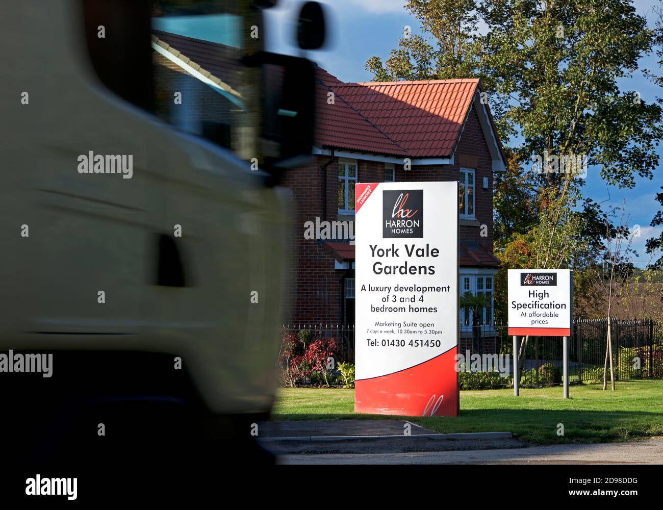 York Vale Gardens, a new housing estate by Harron, on the outskirts of ...