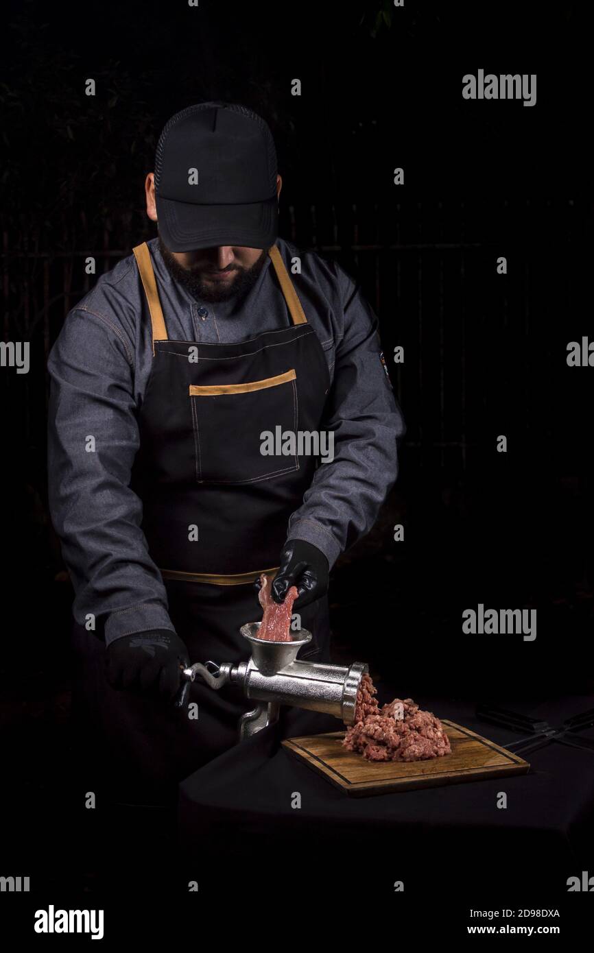 Human meat grinder hi-res stock photography and images - Alamy