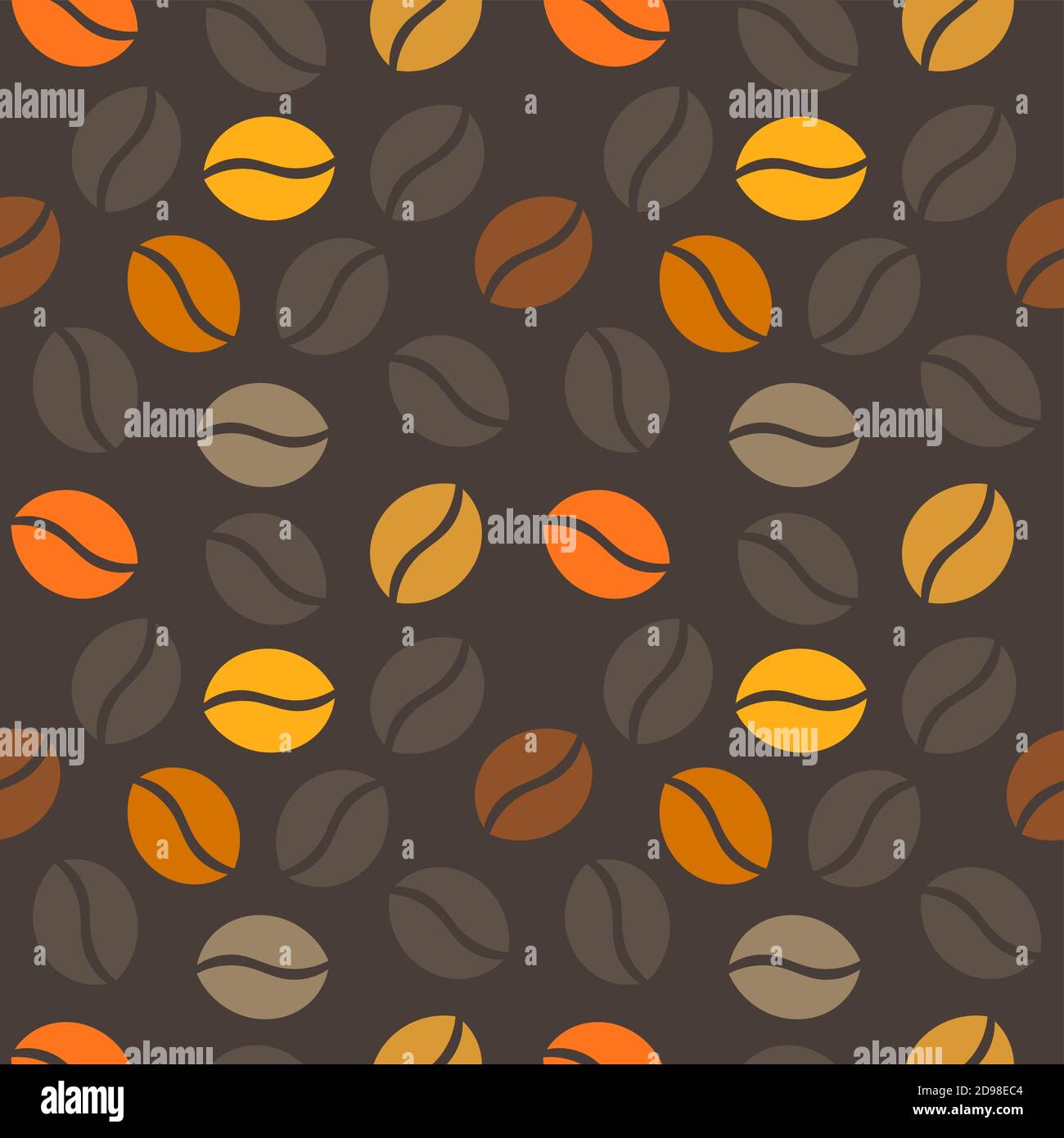 Coffee beans texture. Vector illustration Stock Vector Image & Art - Alamy