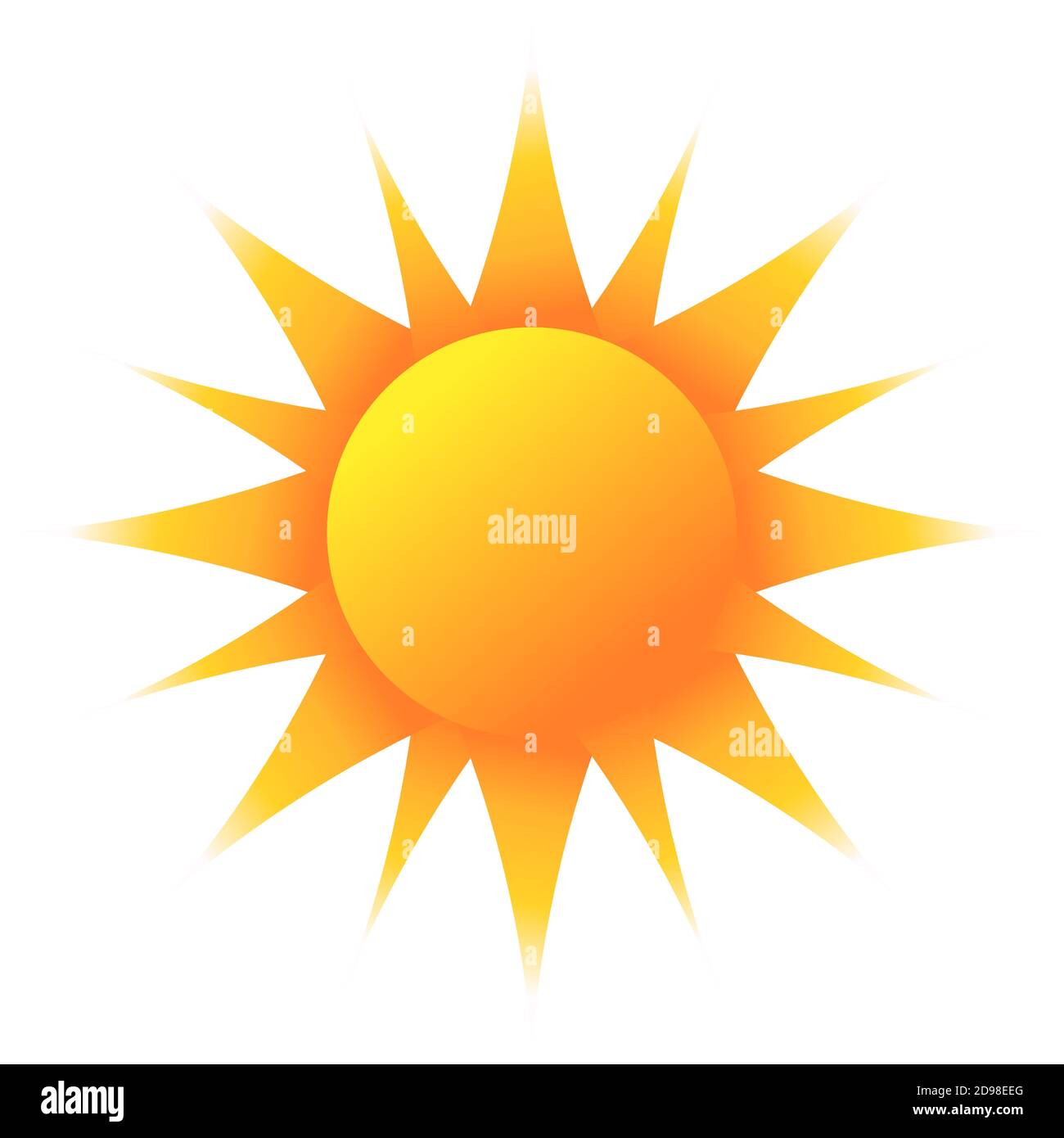 Sun. Vector illustration Stock Vector Image & Art - Alamy