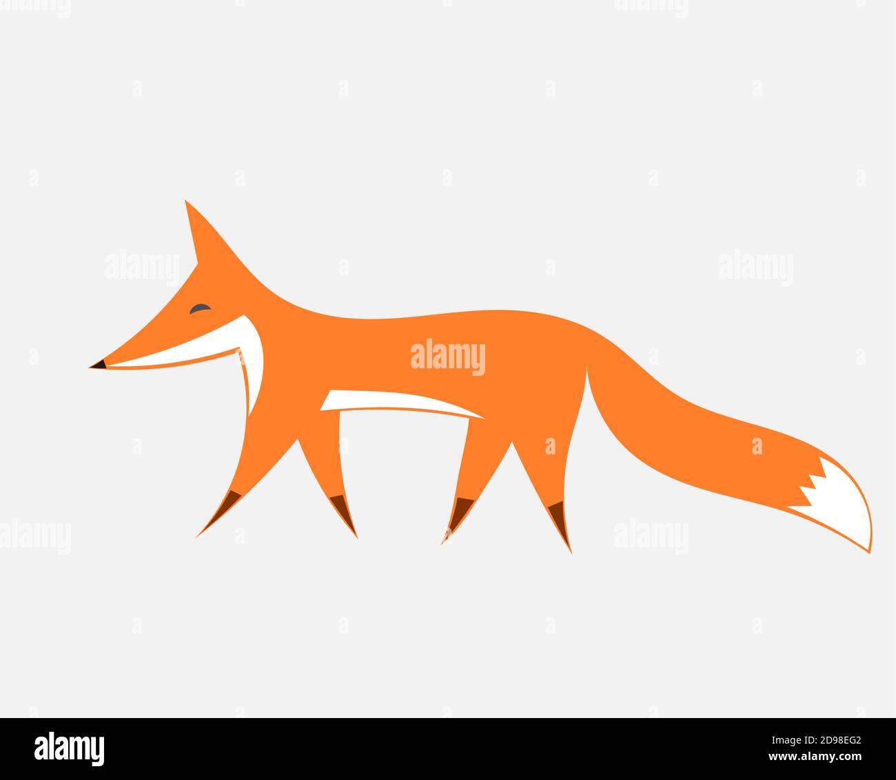 Fox. Vector illustration Stock Vector Image & Art - Alamy