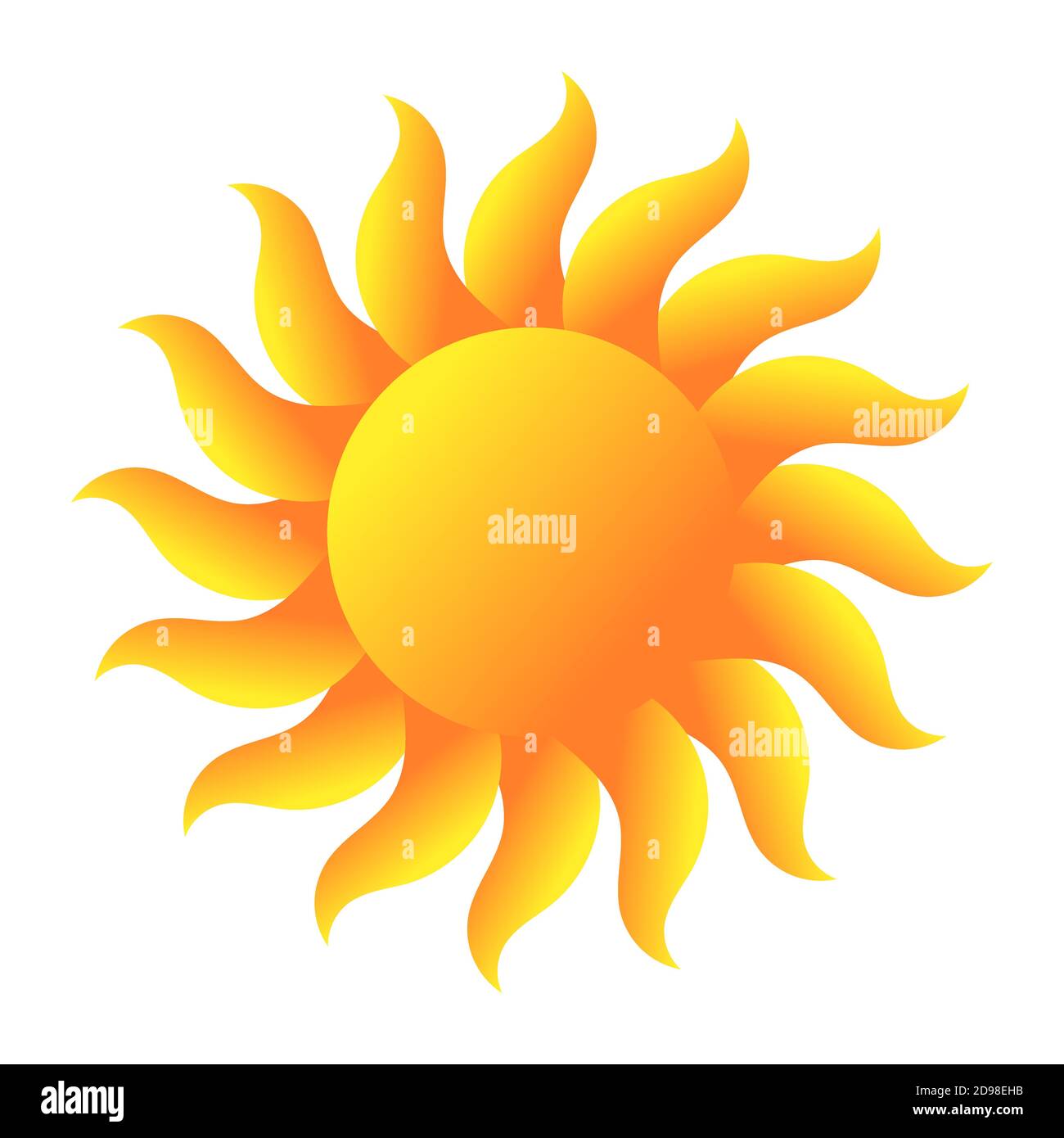 Sun. Vector illustration Stock Vector Image & Art - Alamy