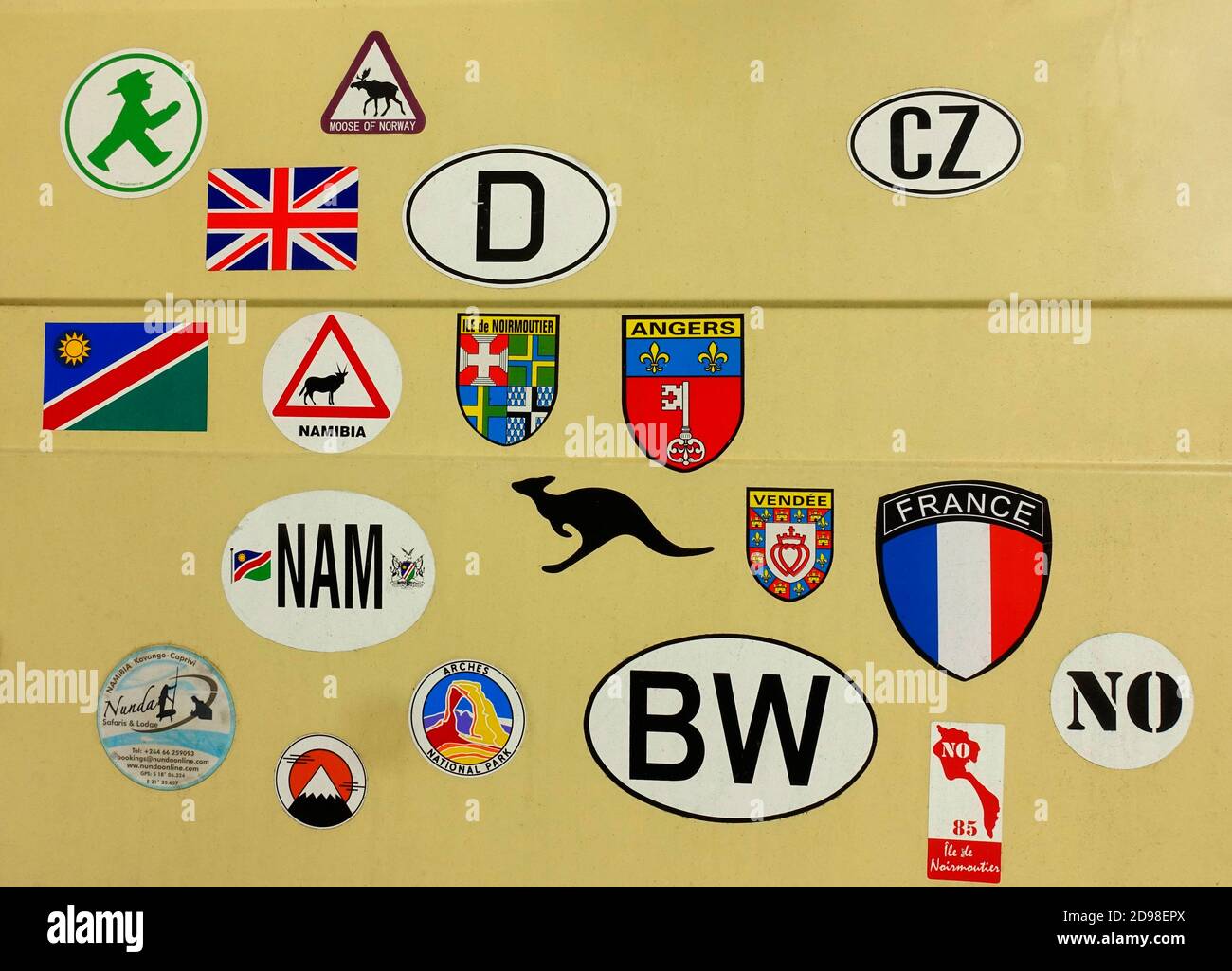 Car sticker germany hi-res stock photography and images - Alamy