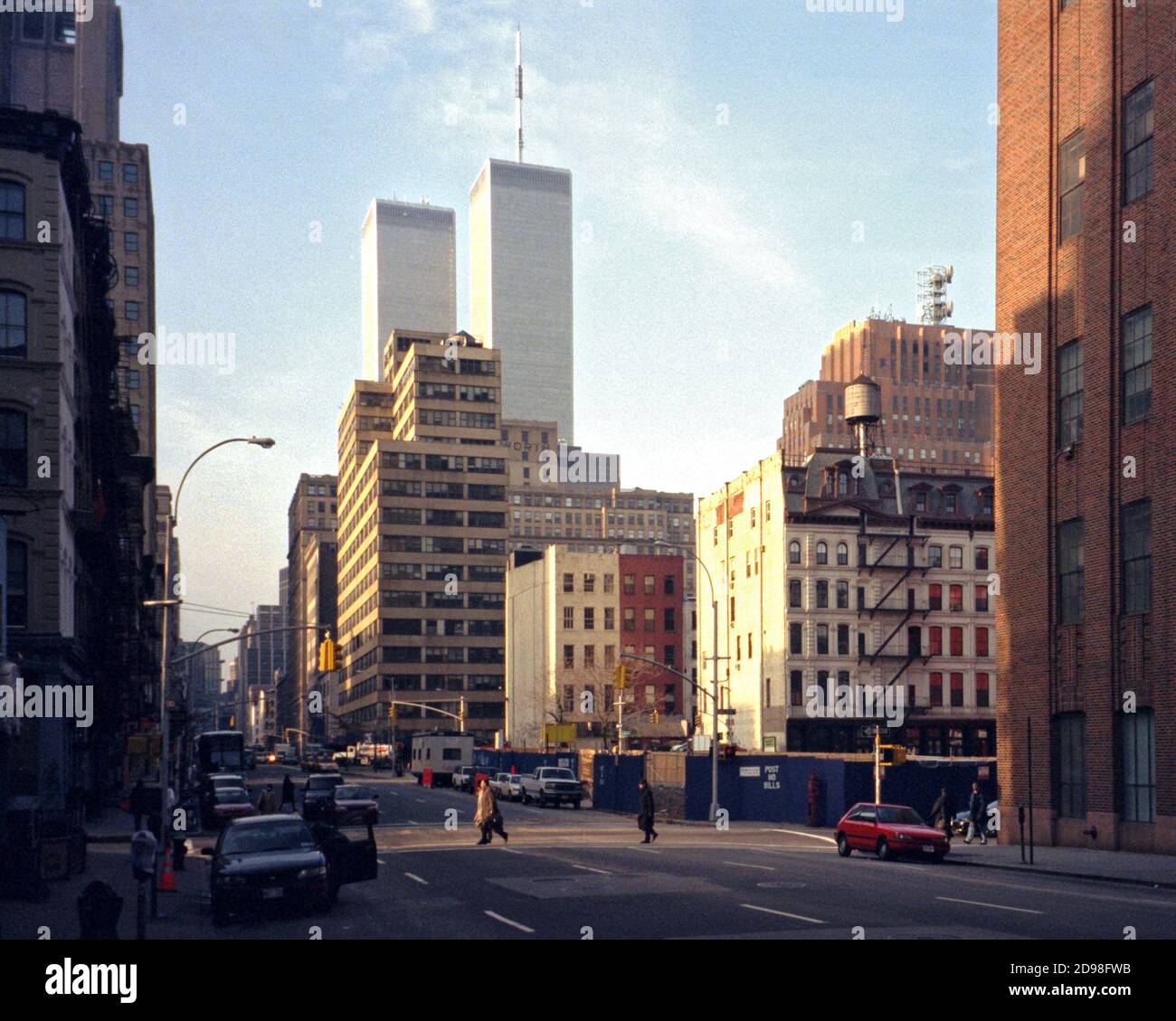 World trade center skyline 1999 hi-res stock photography and images - Alamy