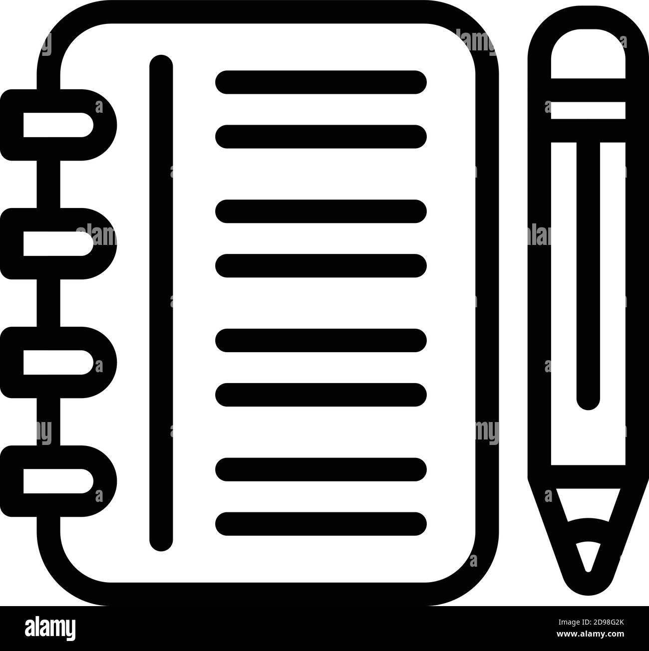 Assignment tools icon. Outline assignment tools vector icon for web ...