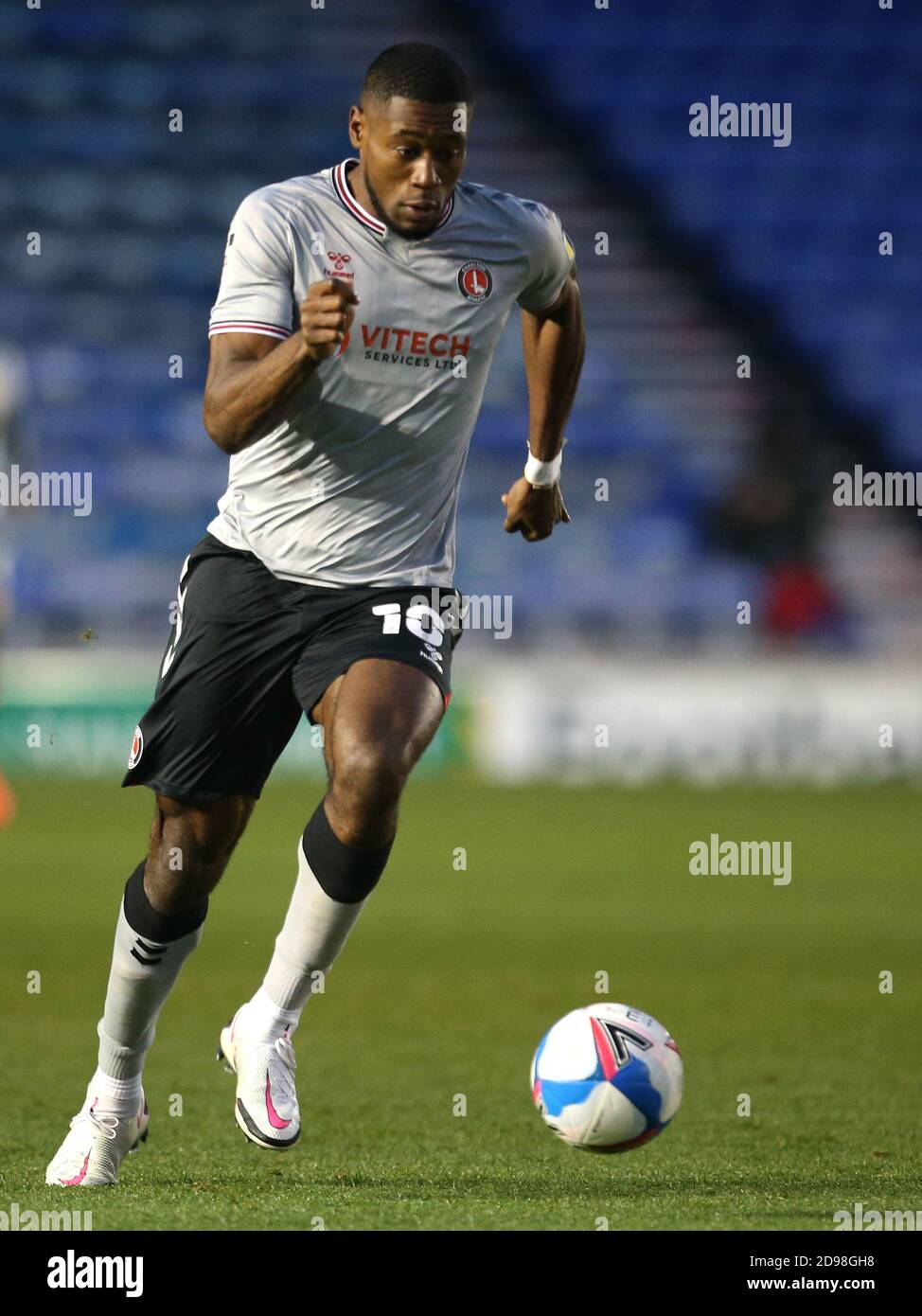 Charlton Athletic's Chuks Aneke Stock Photo - Alamy
