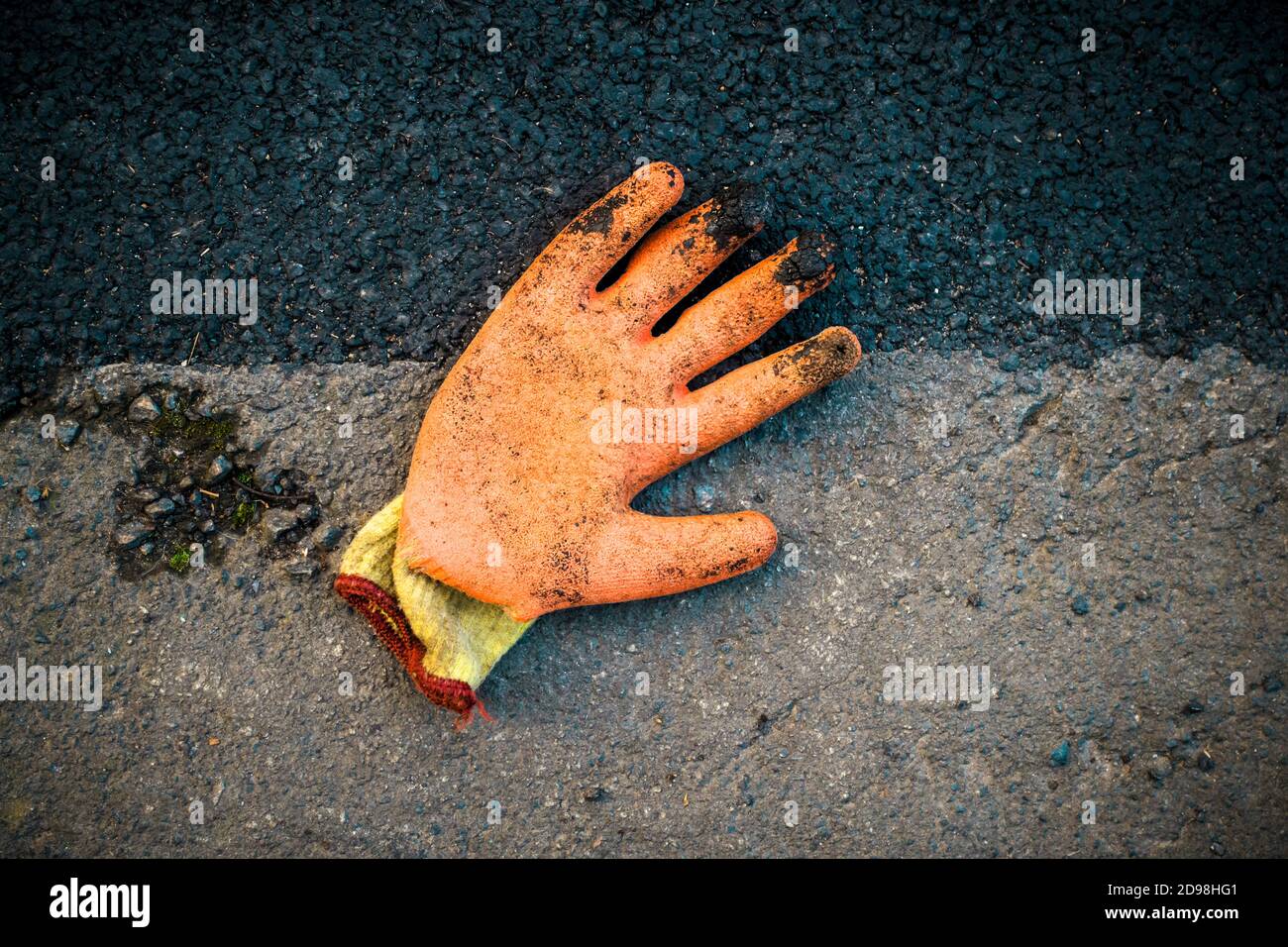 Dropped glove hi-res stock photography and images - Alamy