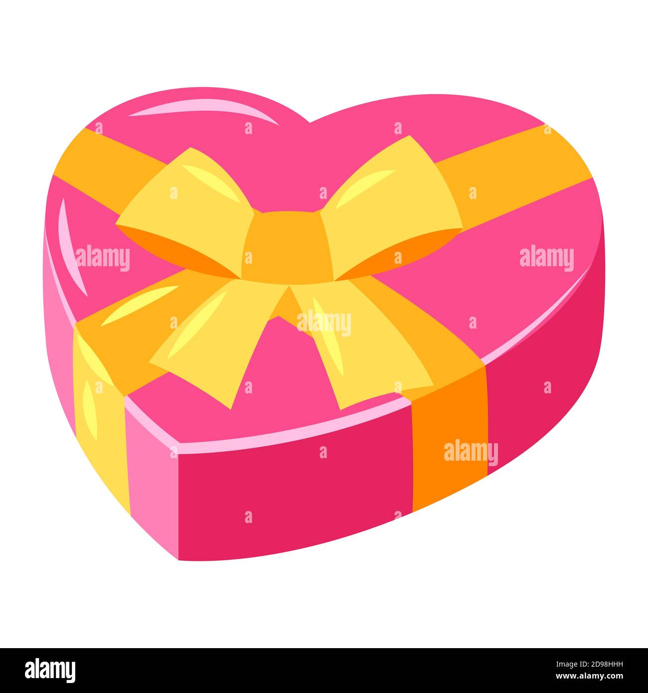 Heart shaped gift Stock Vector Image & Art - Alamy