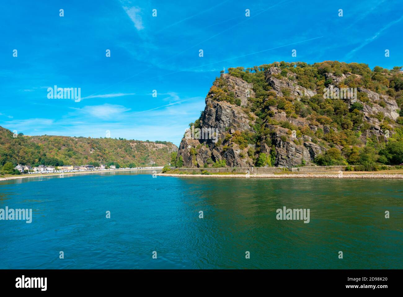 Loreley rock on middle rhine hi-res stock photography and images - Alamy