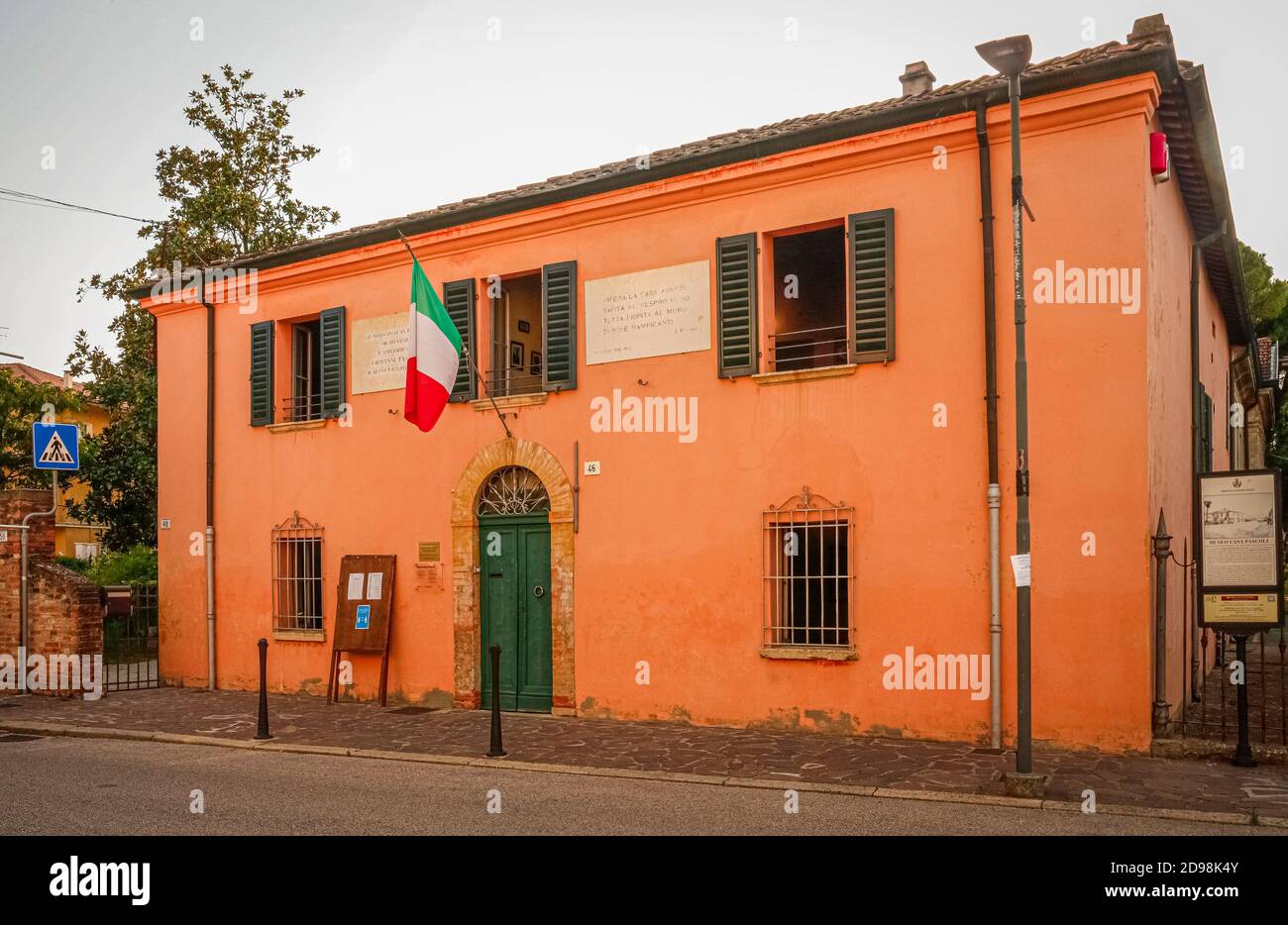 Italy Emilia ROmagna San Mauro Pascoli - House of the italian poet ...