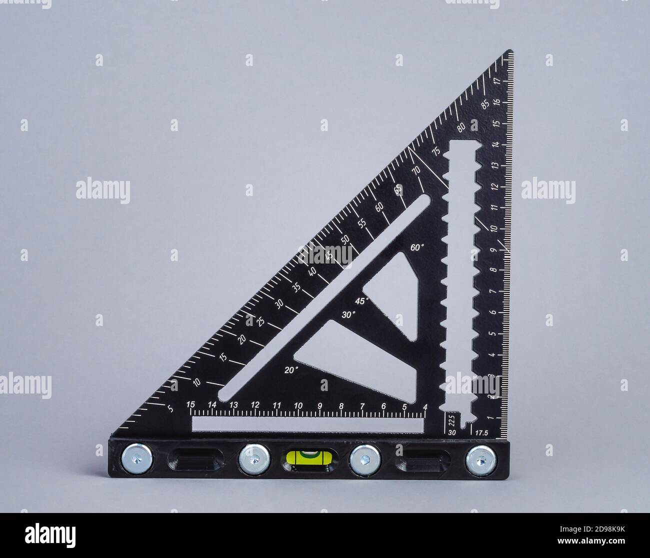 Ruler spirit level hi-res stock photography and images - Alamy