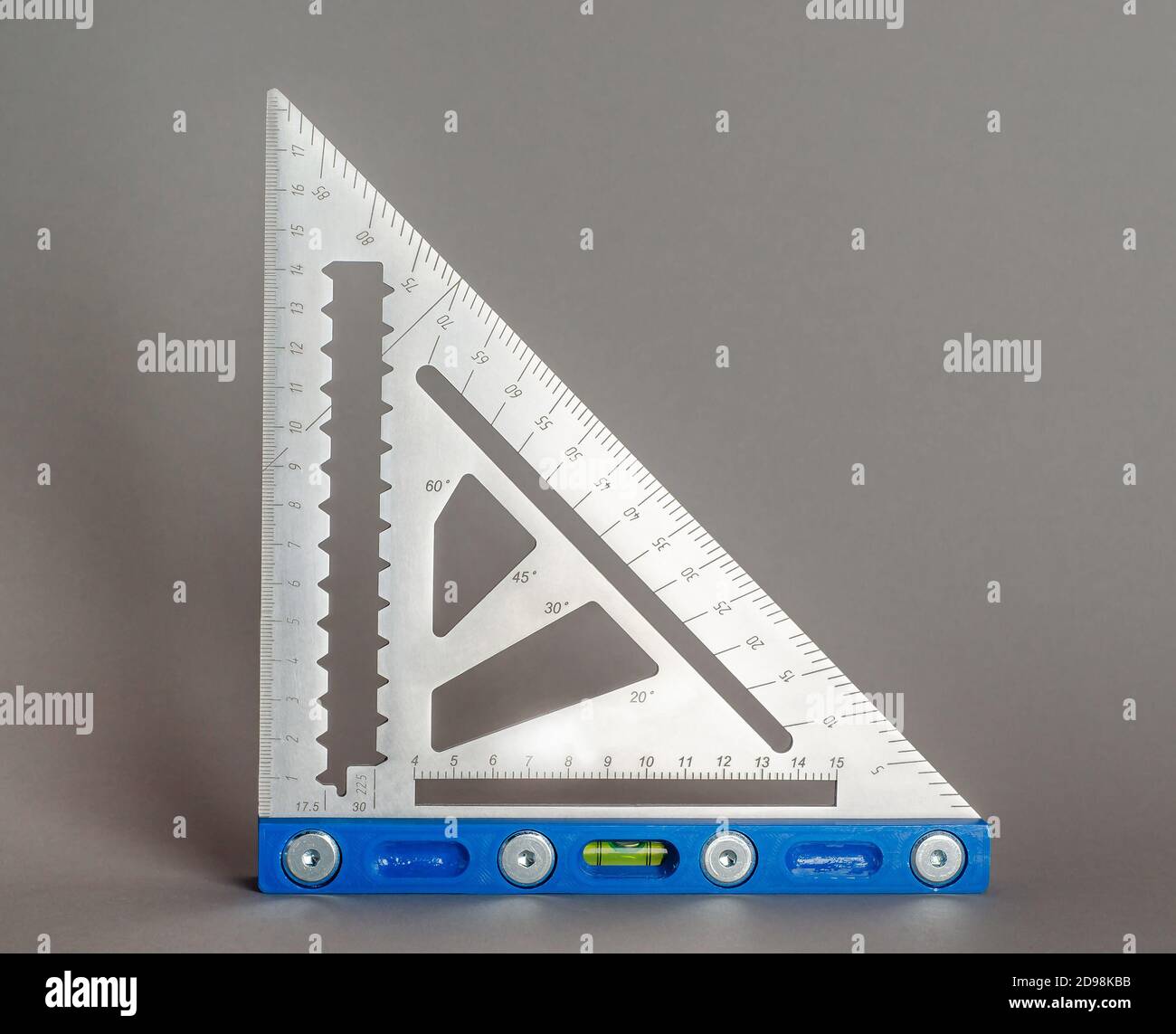 leveler tool, triangular ruler with level for repair and construction ...
