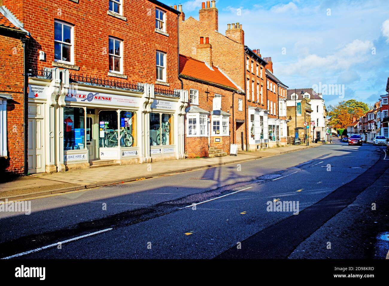 Bridge Road, Tadcaster, North Yorkshire, England Stock Photo - Alamy