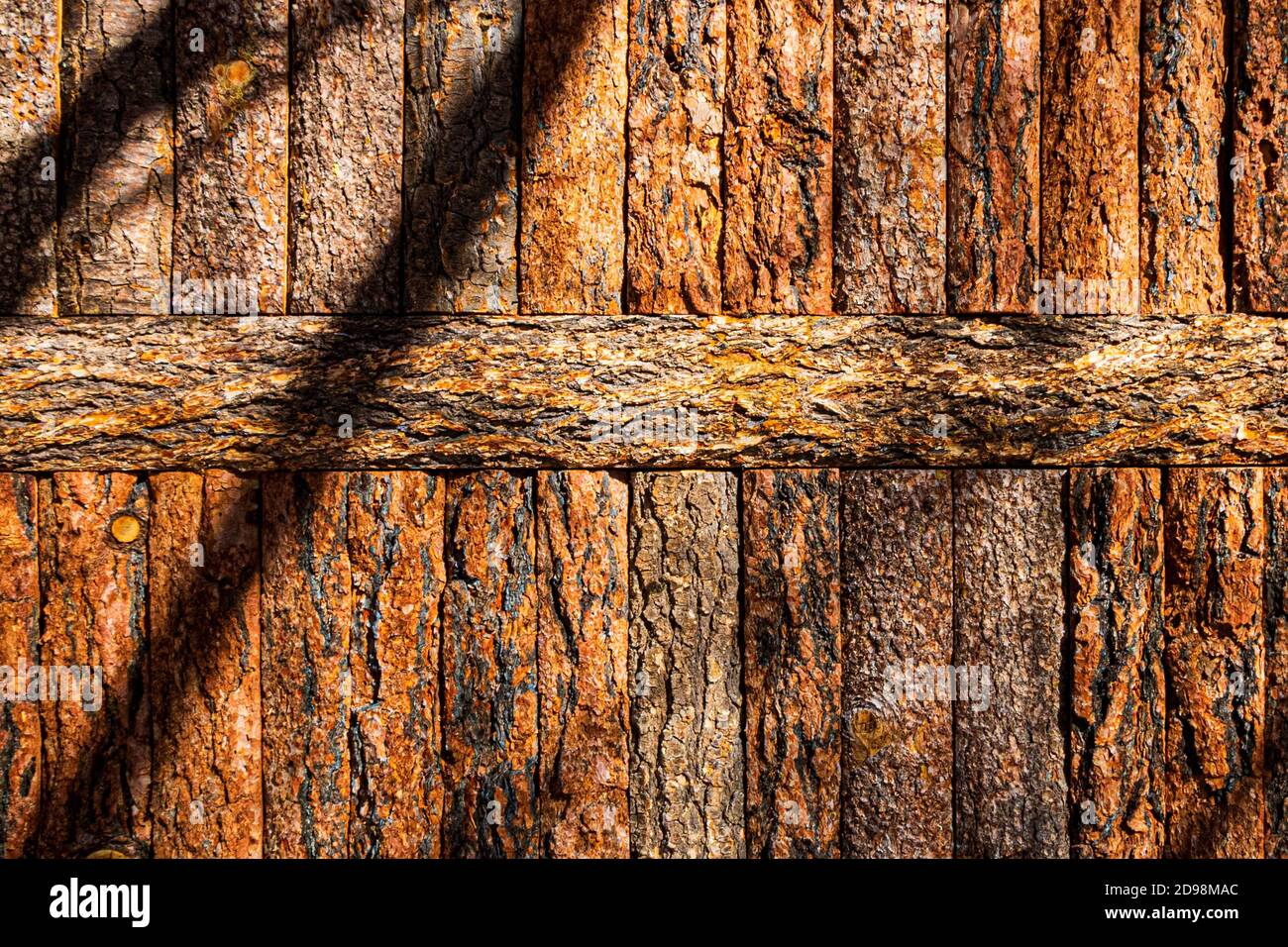 Wood Walls with Shadows Stock Photo - Alamy