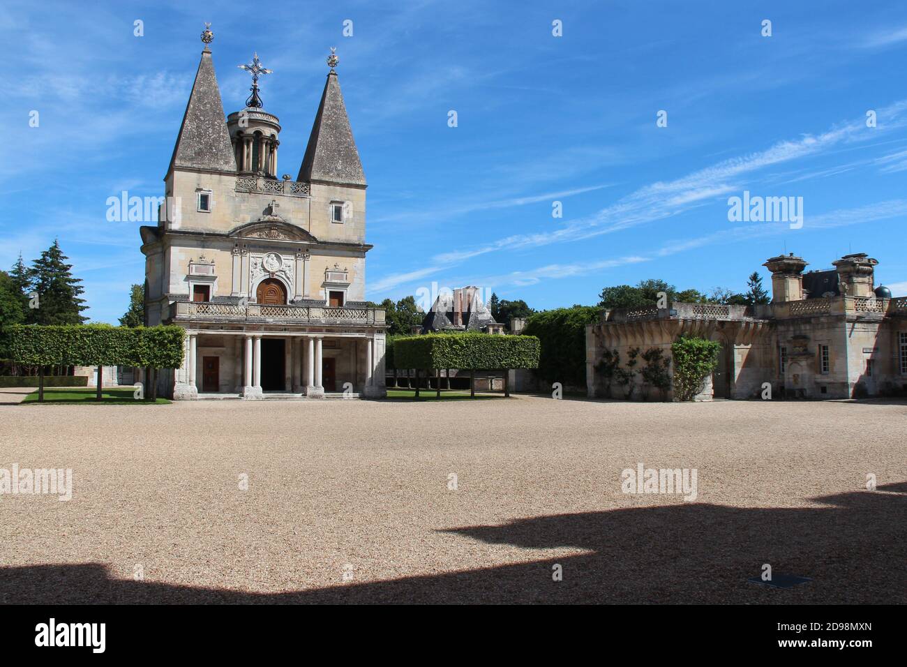 renaissance chapel in anet (france Stock Photo - Alamy