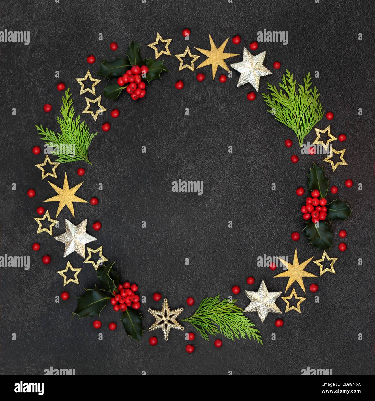 Holly crown pagan festival hi-res stock photography and images - Alamy