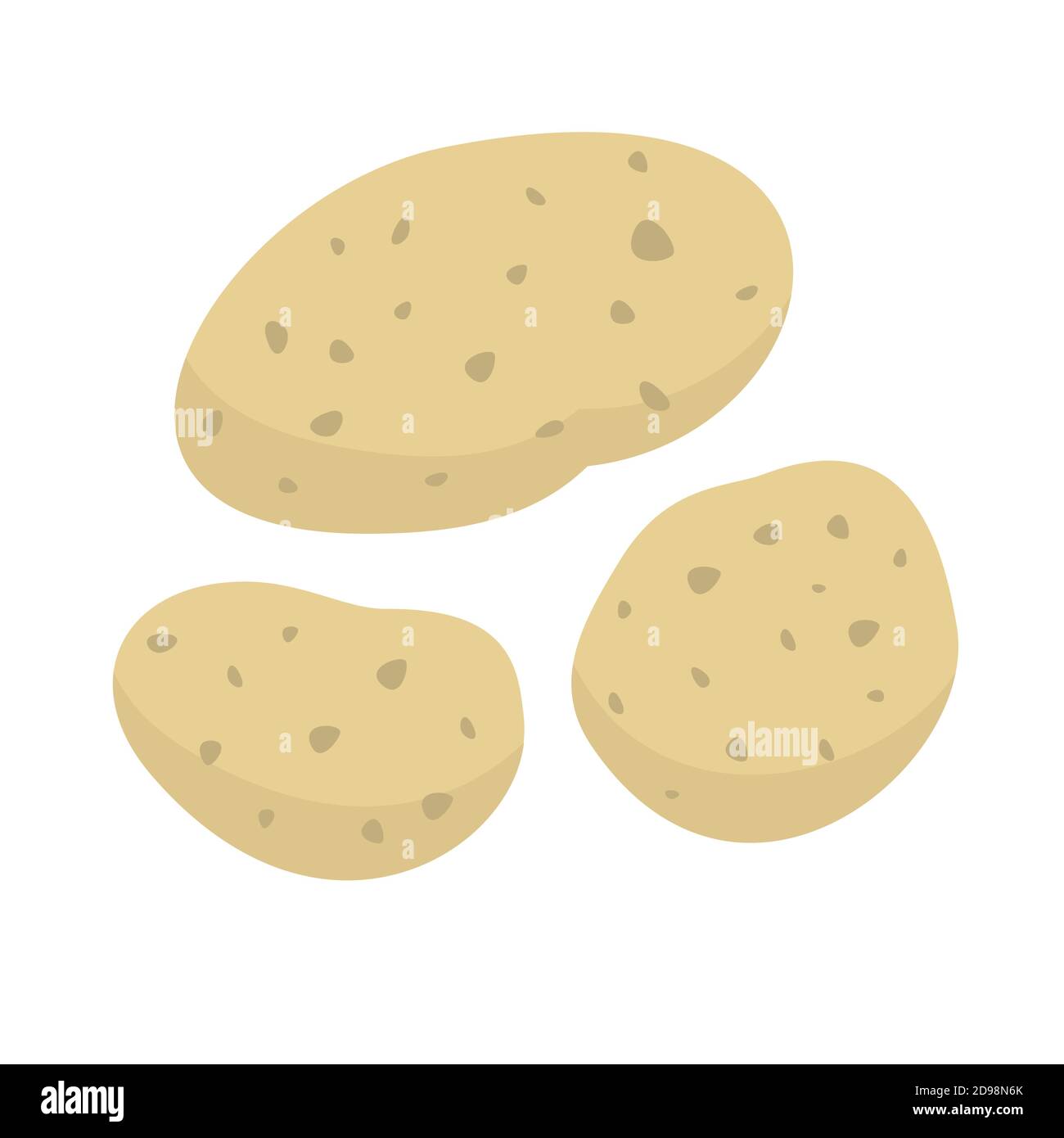 Potatoes. Vector illustration Stock Vector Image & Art - Alamy
