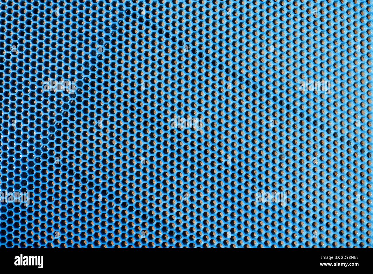 Blue honeycomb texture hi-res stock photography and images - Alamy