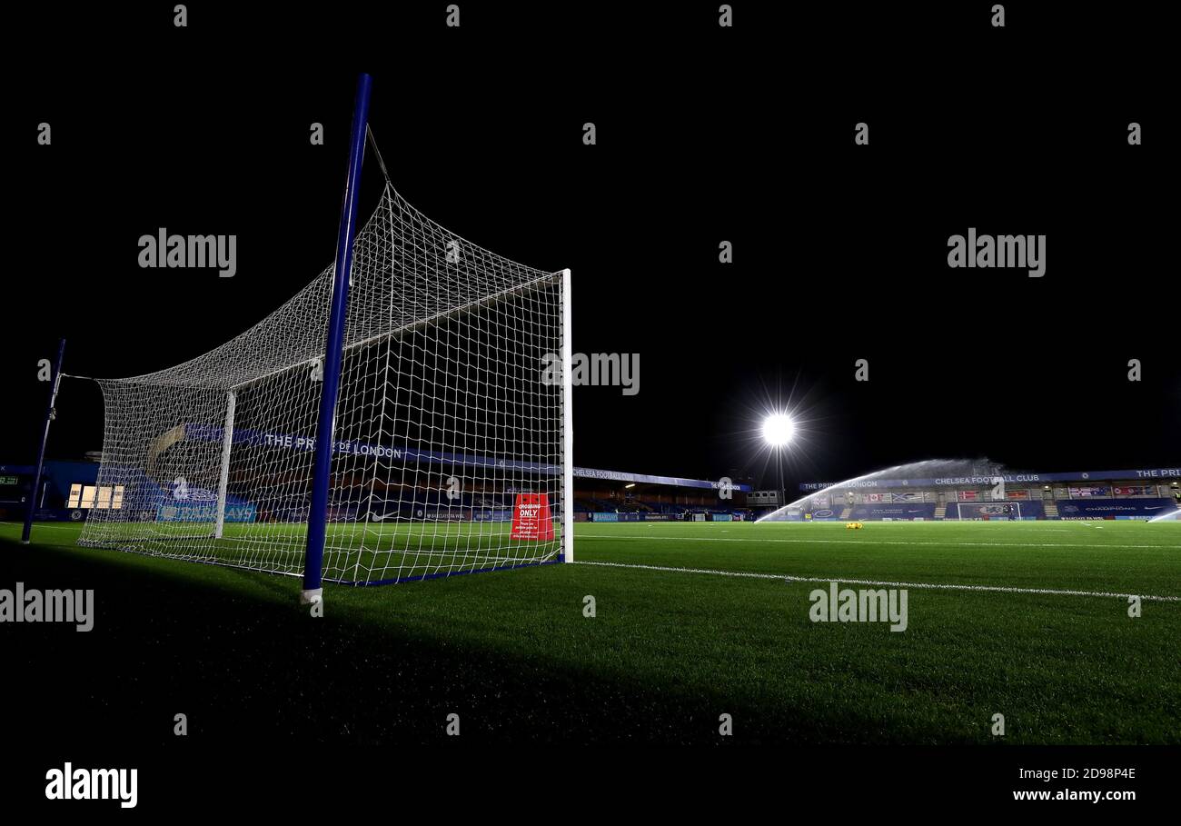 General view of kingsmeadow football stadium hi-res stock photography ...