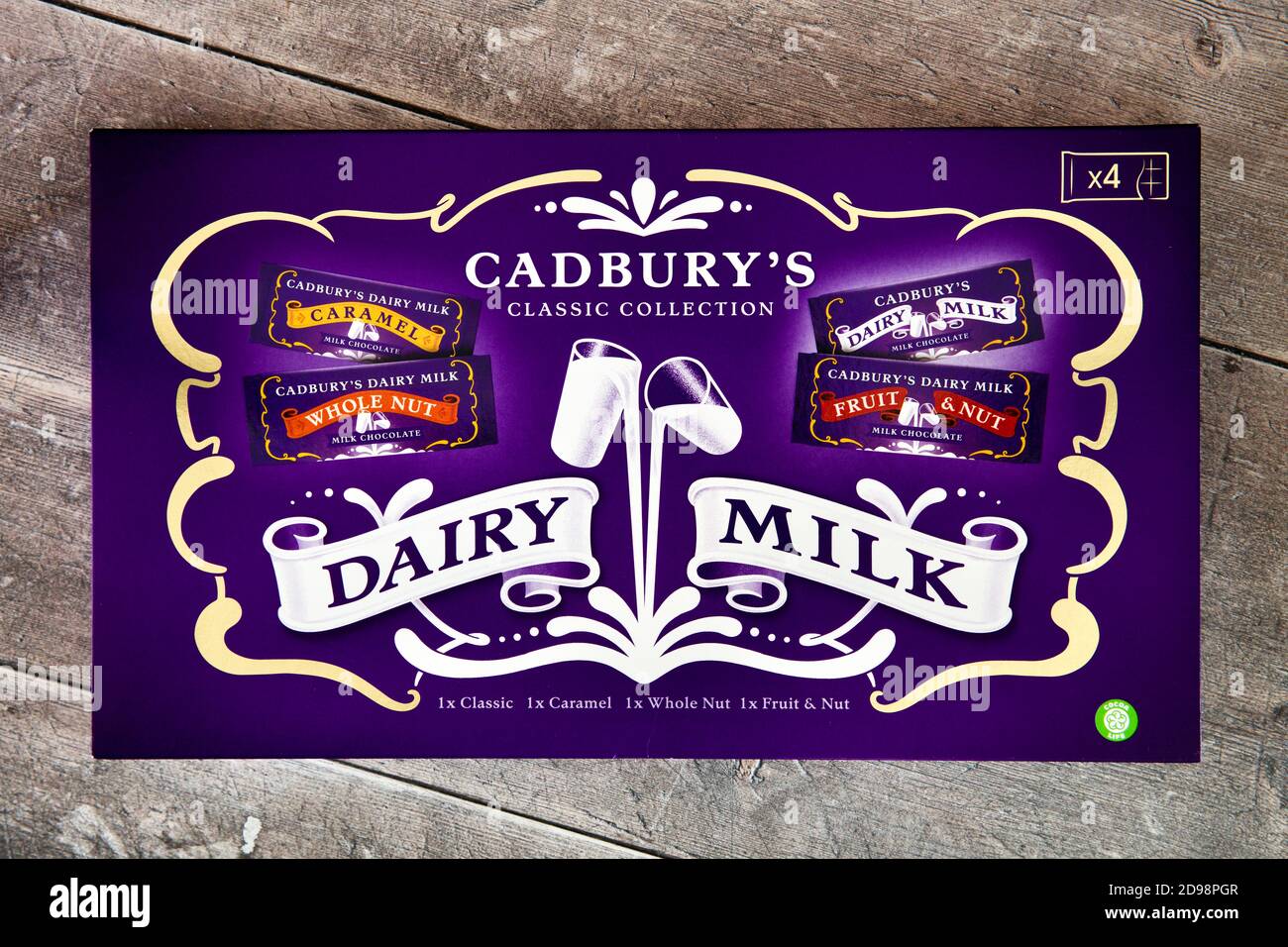 Cadbury Dairy Milk Classic Retro Collection Stock Photo - Alamy