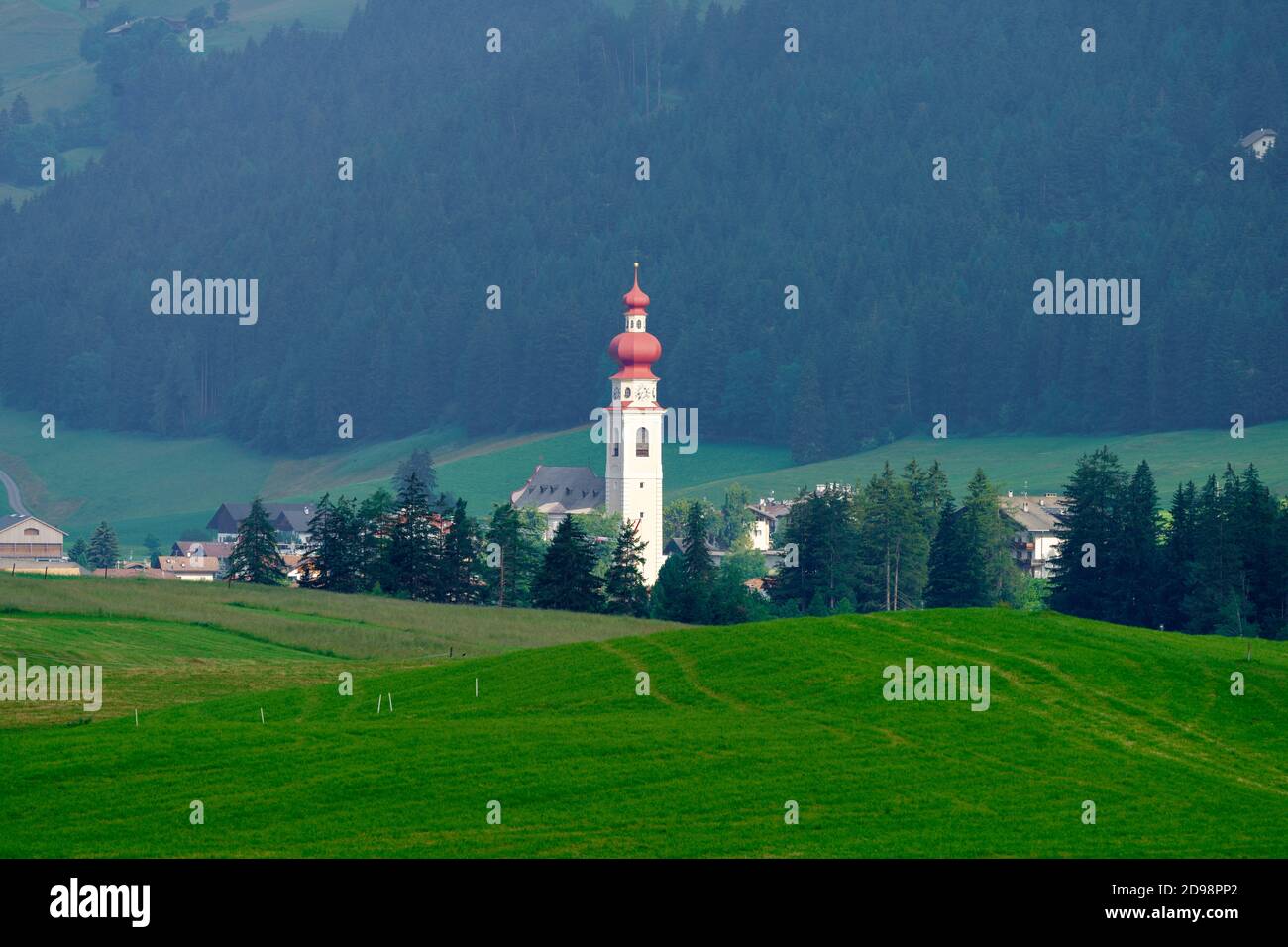 Cycleway of Pusteria Valley, Bolzano province, Trentino Alto Adige ...