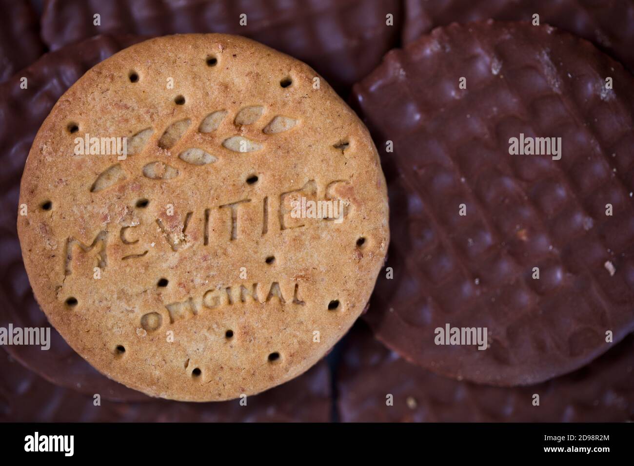 McVitie's Milk Chocolate Digestives Biscuits Stock Photo - Alamy