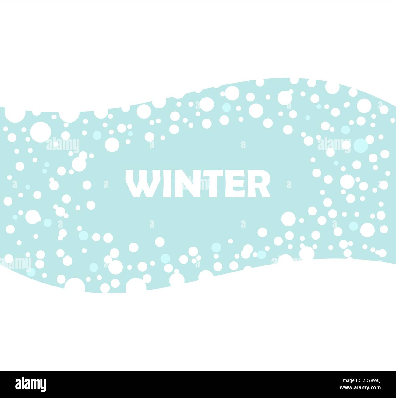 Winter snow background. Vector illustration Stock Vector Image & Art ...