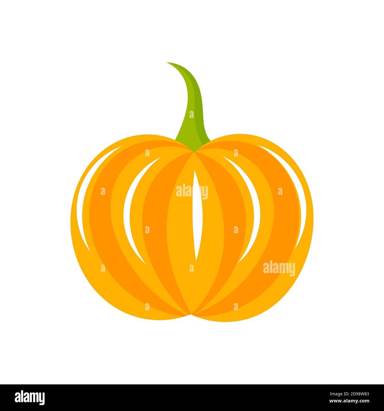 Pumpkin icon. Vector illustration Stock Vector Image & Art - Alamy
