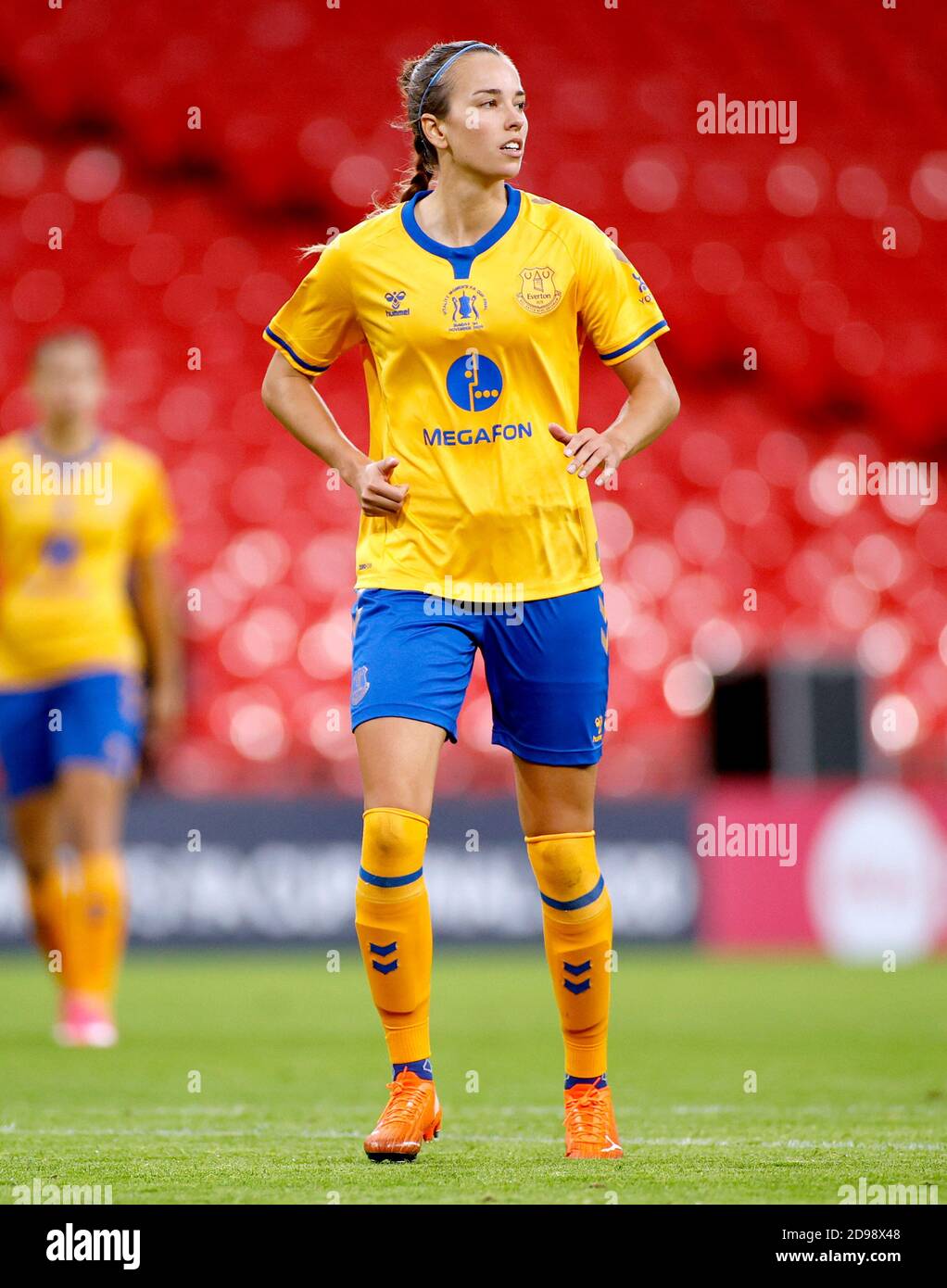 Everton's Rikke Sevecke during the Women's FA Cup Final at Wembley ...