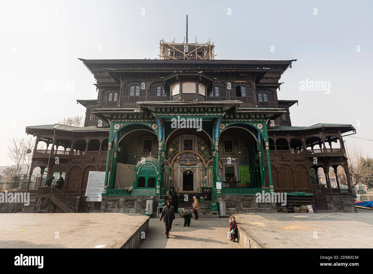 Mosque Srinagar Jammu Kashmir India High Resolution Stock Photography ...