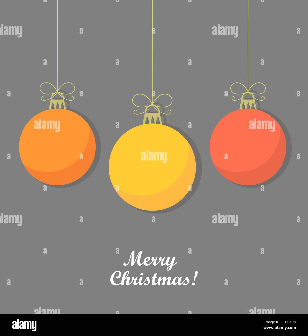Christmas baubles. Vector illustration Stock Vector Image & Art - Alamy
