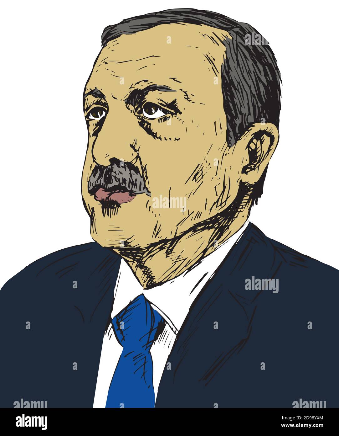 Recep Tayyip Erdogan, President of Turkey since 2014, Prime Minister ...