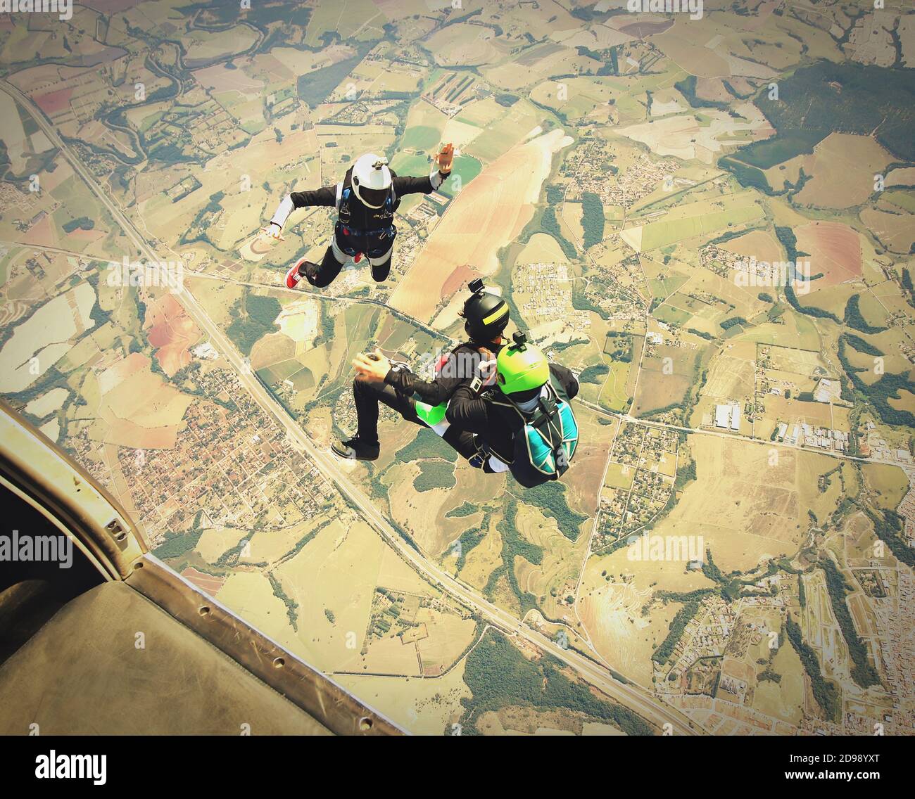 Vintage group jump hi-res stock photography and images - Alamy