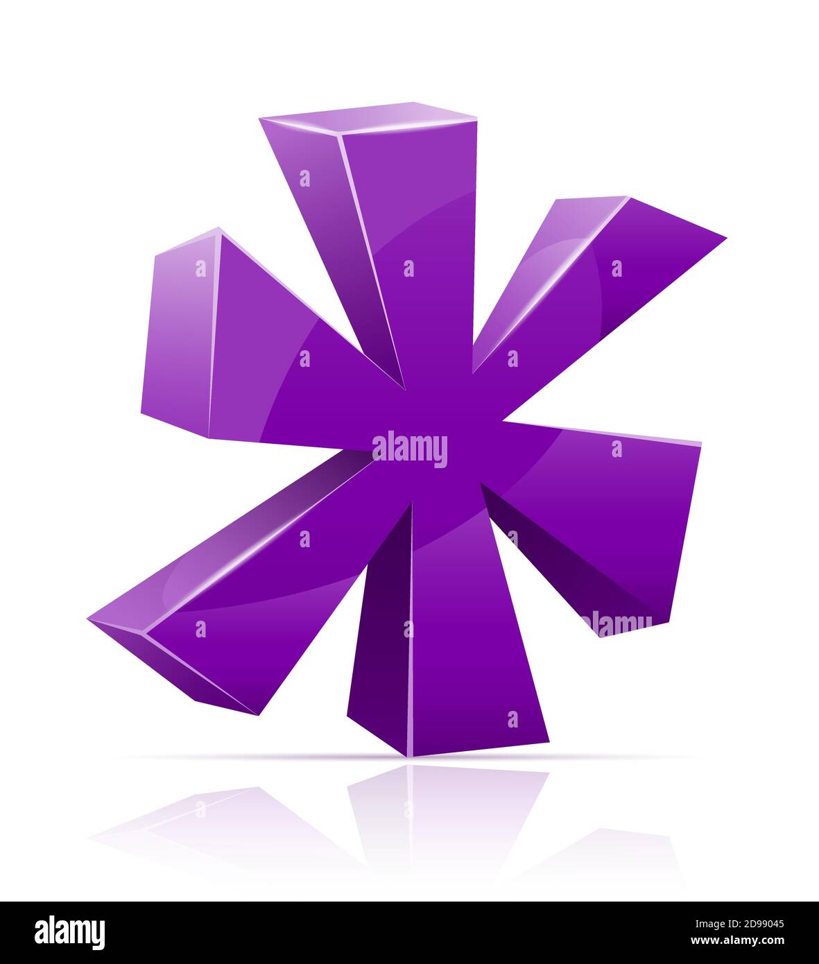 icon asterisk mark sign graphic elements for design vector illustration ...