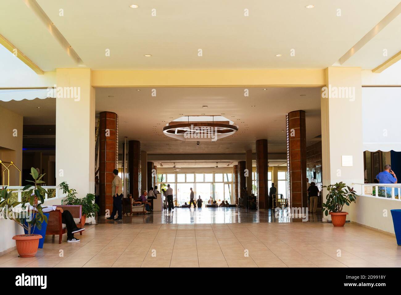 Resort lobby, Melia Marina Varadero Hotel. Varadero, Cárdenas, Matanzas ...