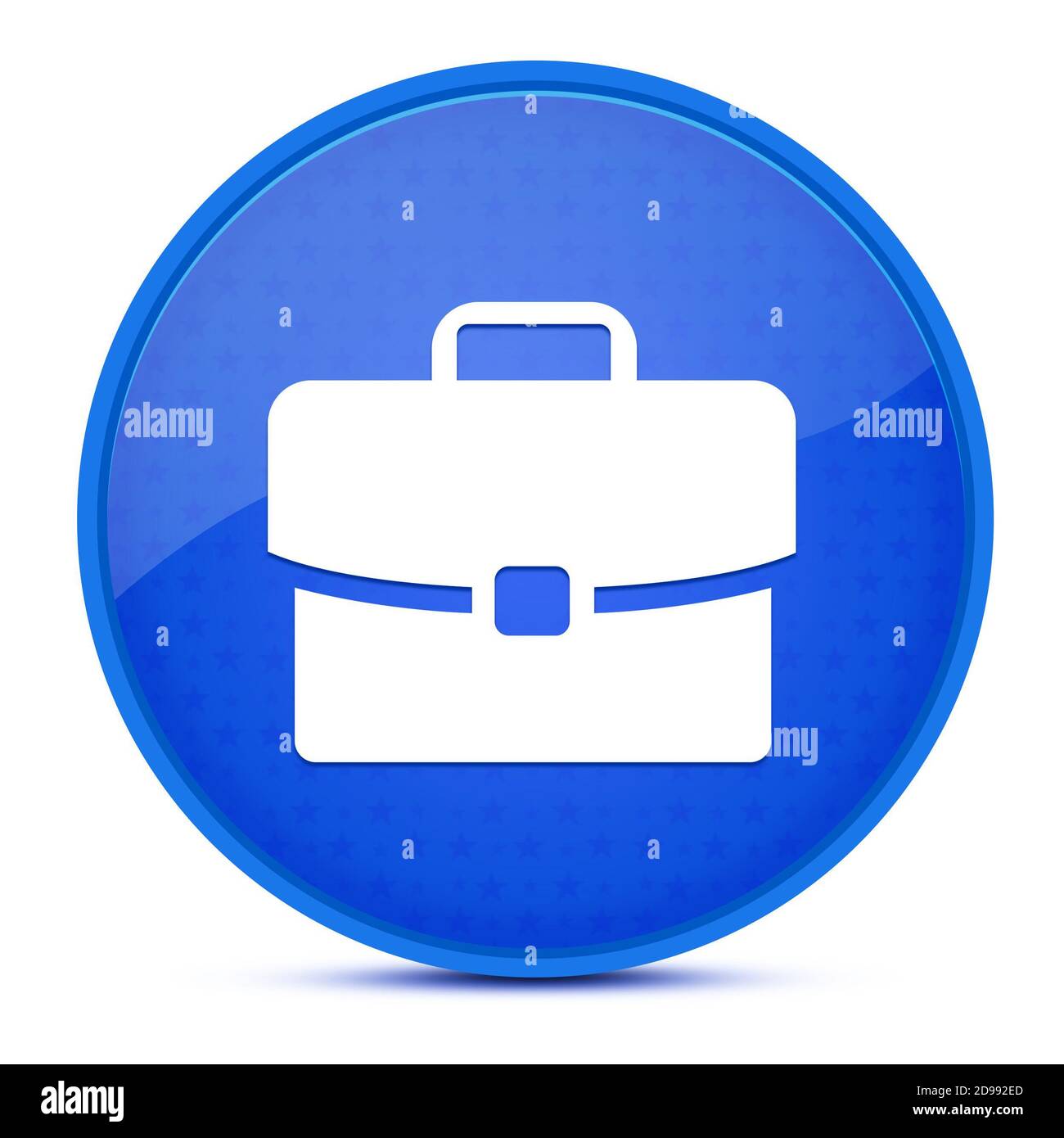 Work experience aesthetic glossy blue round button abstract ...