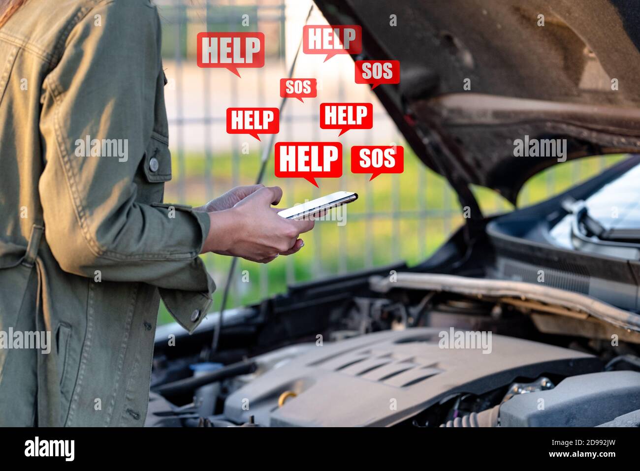 Mechanic trouble hi-res stock photography and images - Alamy