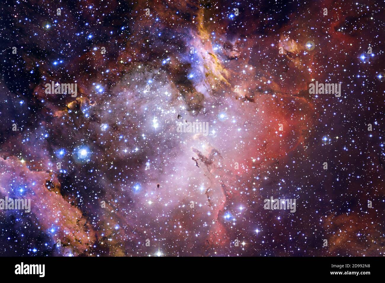 Deep space. Awesome science fiction render. Elements of this image ...