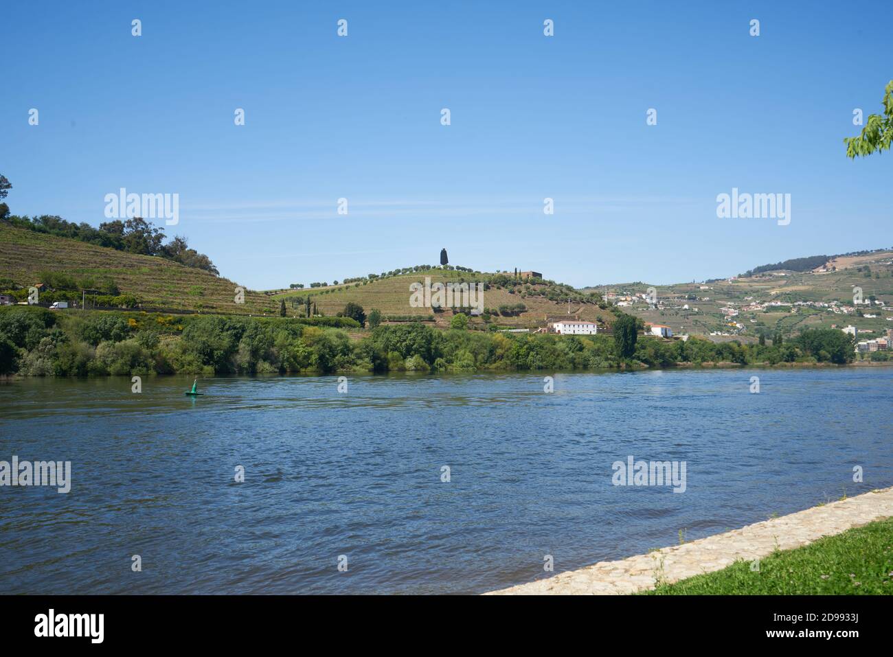 Peso da regua with Douro river, in Portugal Stock Photo - Alamy