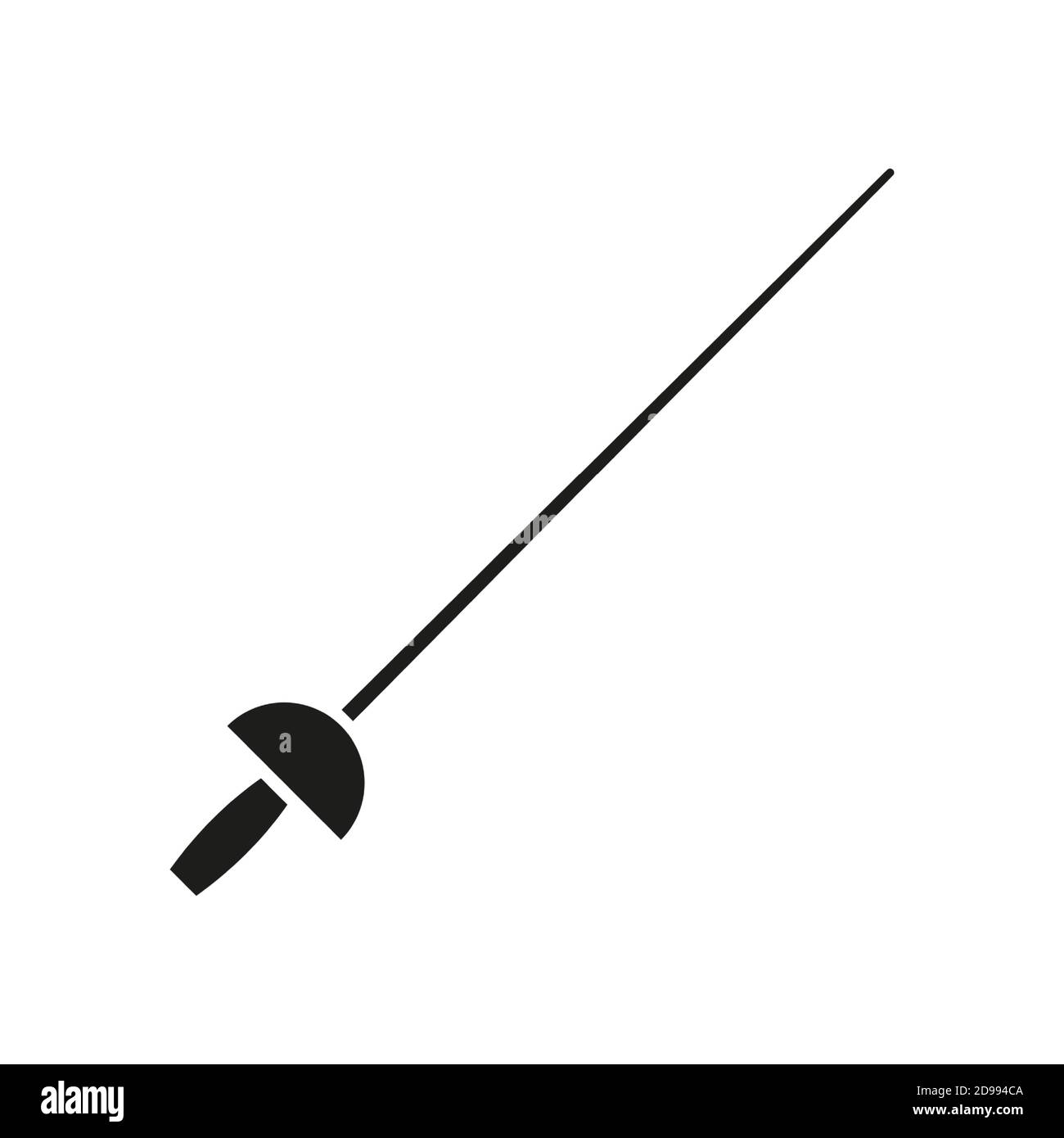 Foil weapon Stock Vector Images - Alamy