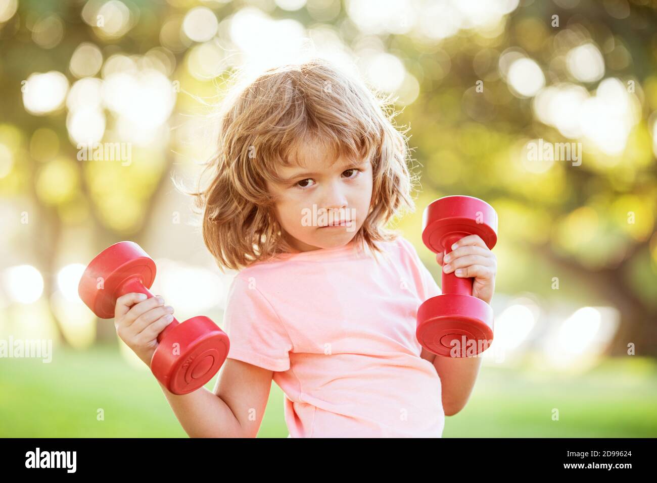 Kids Exercising High Resolution Stock Photography and Images - Alamy