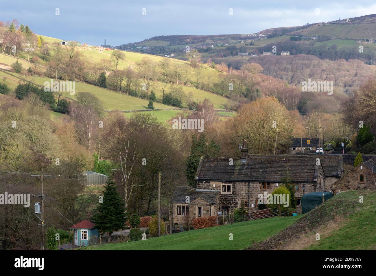 Hebden bridge calderdale winter hi-res stock photography and images - Alamy