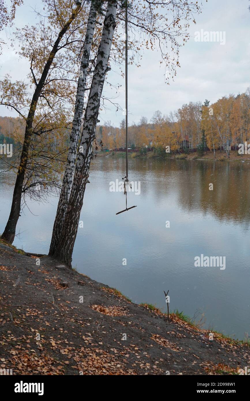 Old swing hi-res stock photography and images - Alamy