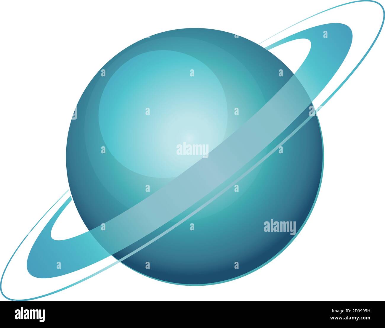 uranus planet milky way style icon vector design Stock Vector Image ...