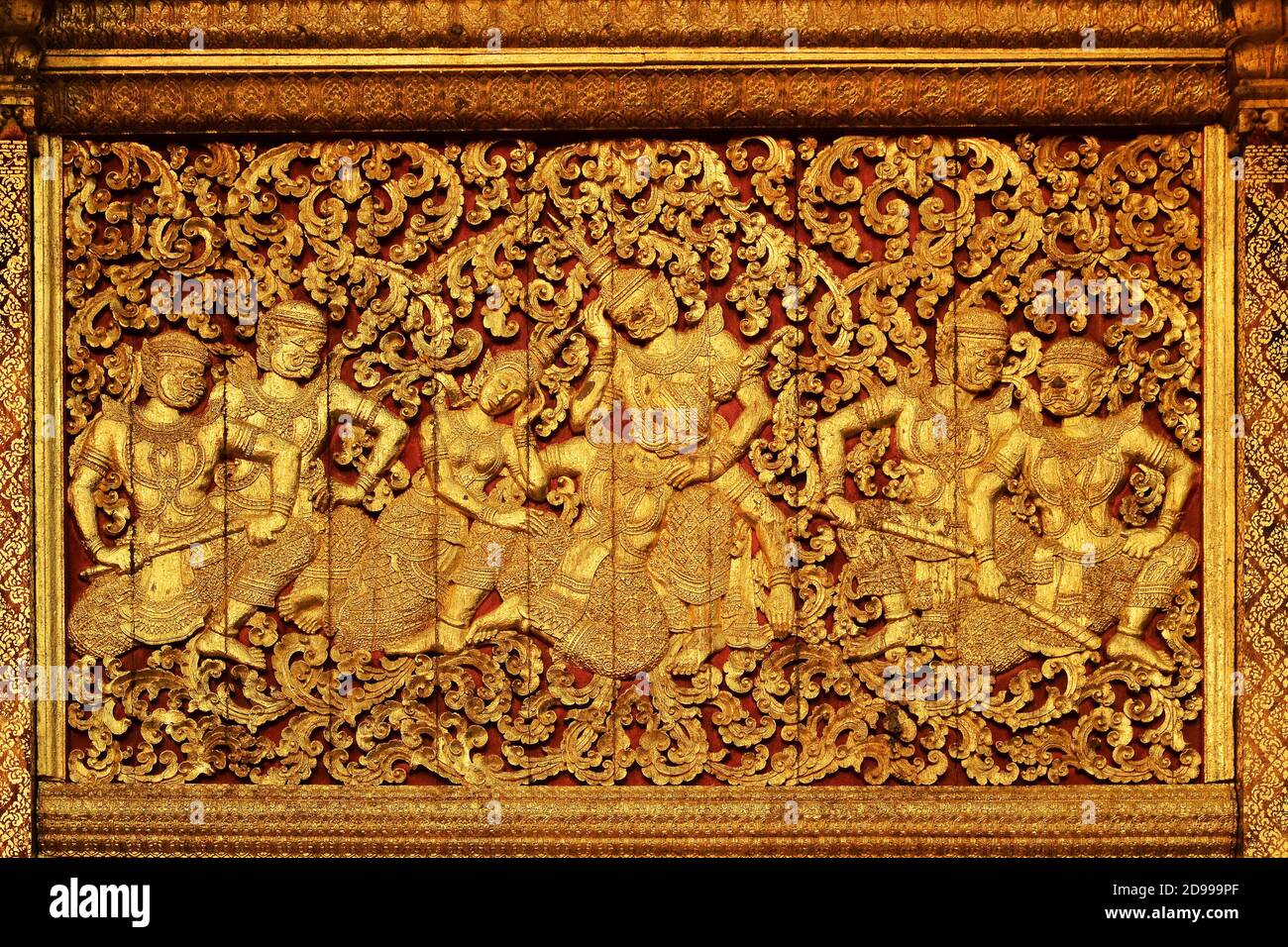 Bas relief laotian hi-res stock photography and images - Alamy